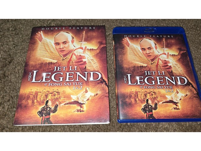 The legend of Fong Sai-Yuk 1 &; 2 Blu-ray