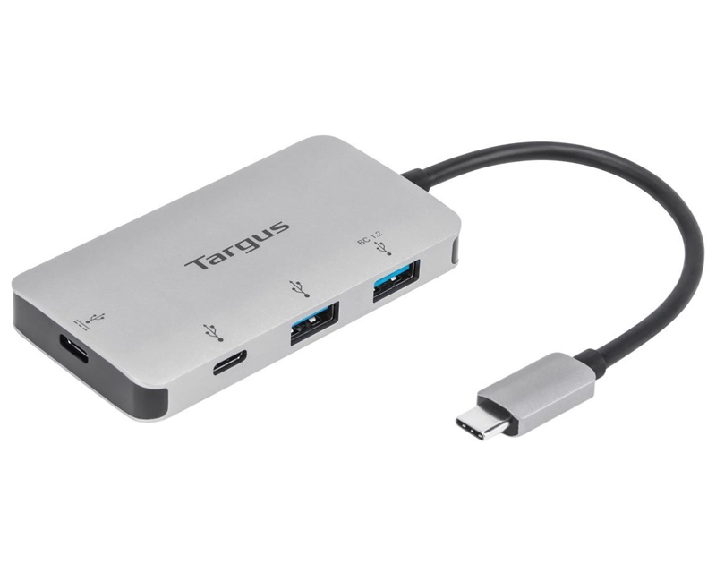 TARGUS USB tip C na 2port USB Tip C + 2port USB tip A ACH228EU