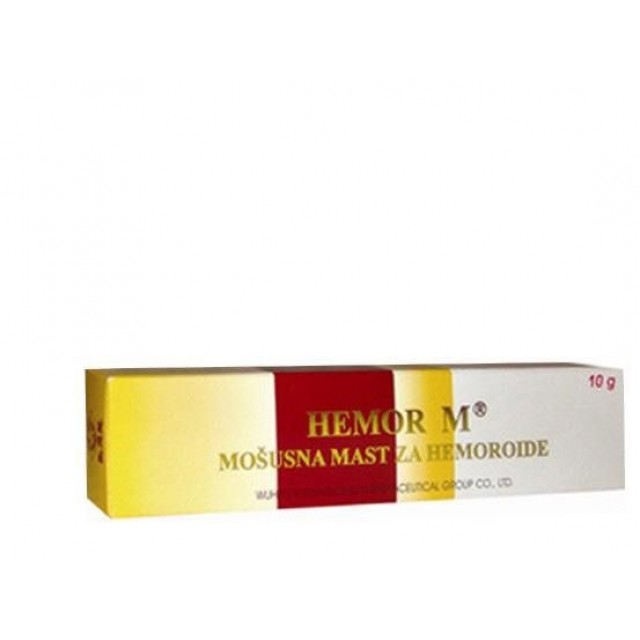 Hemor M – mošusna mast 10g protiv hemoroida