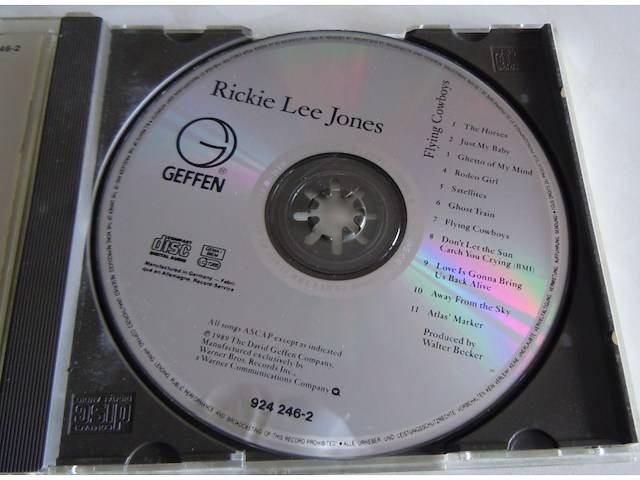Cd Rickie Lee Jones – Flying Cowboys