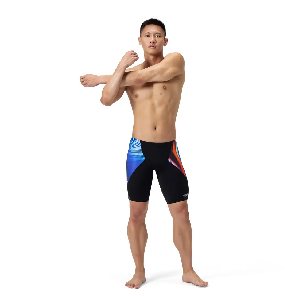 Speedo Kupaće gaće za plivanje – Placement Digital V-Cut Jammer Lava Blur