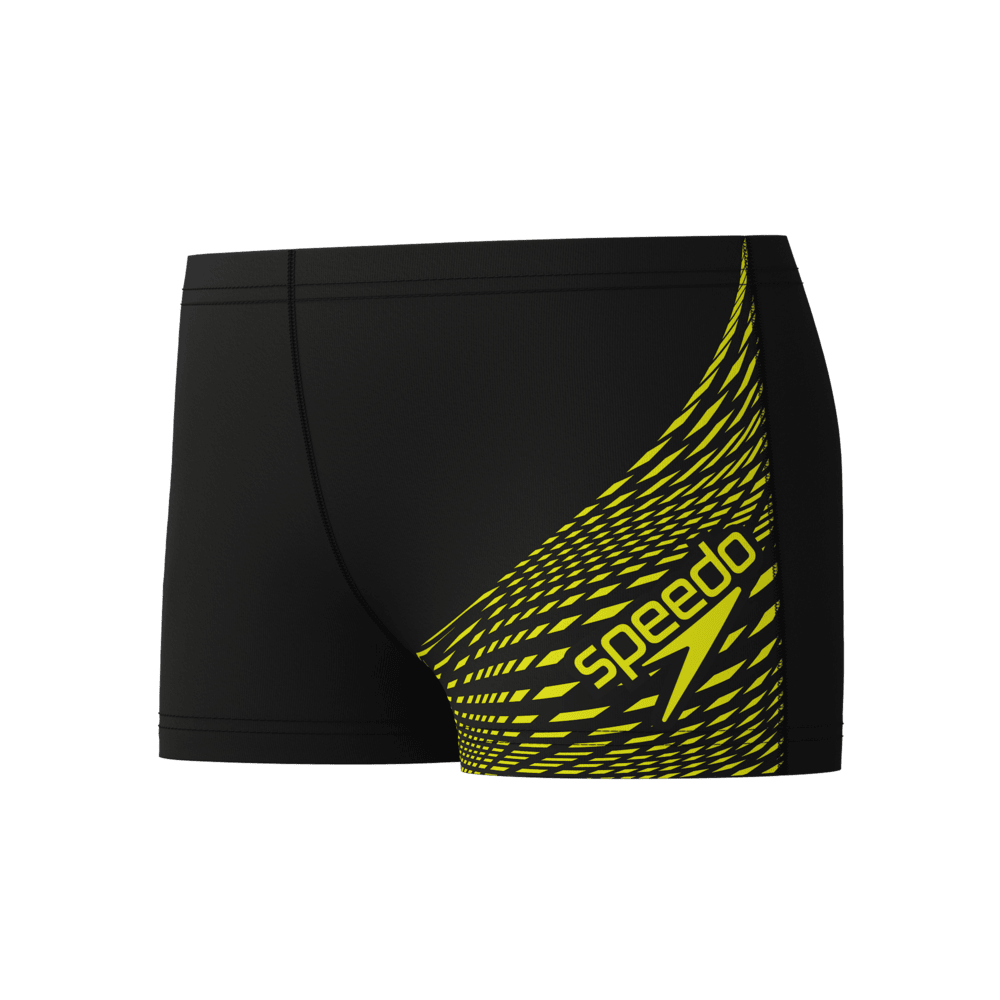 Speedo Kupaće gaće za dečake – Medley Logo Aquashorts (Crni)