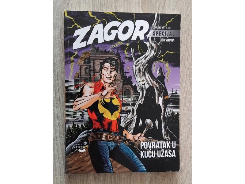 Zagor specijal VČ br 33 Povratak u kuću užasa