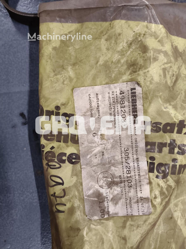 Belt Pulley Liebherr Belt Pulley za građevinske mašine