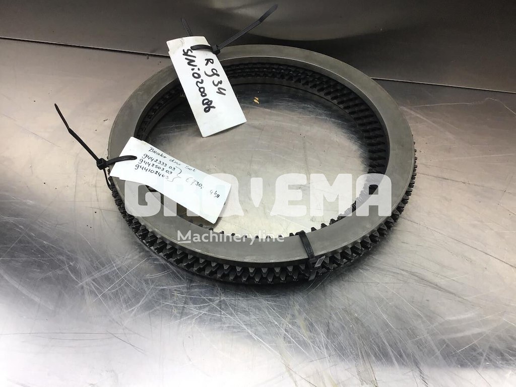 Liebherr Brake Disc Set 9442333 kočioni disk za Liebherr A914 Li/A914B bagera