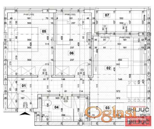 KOD LIMANA 4, 58m2, Trosoban sa pdv, Izgradnja