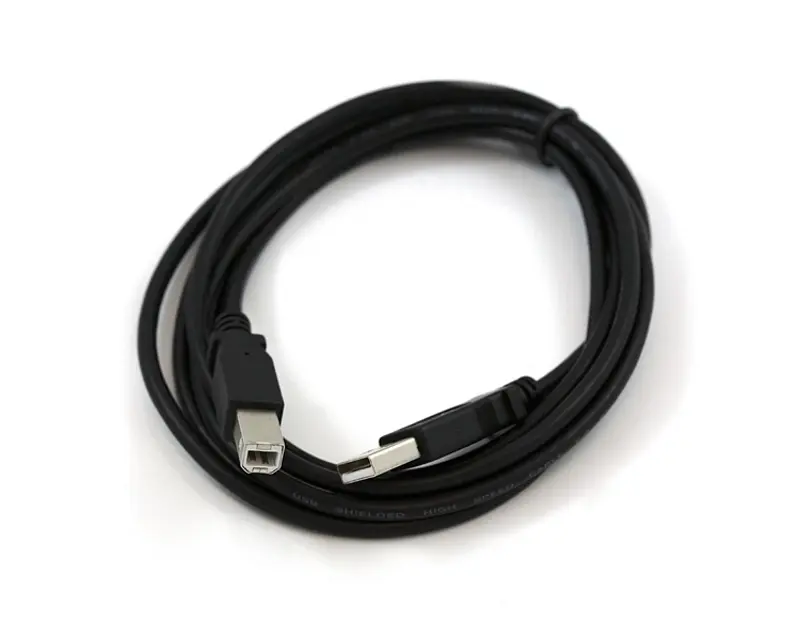E-GREEN Kabl USB A - USB B M/M 1.8m ull bakar Premium crni