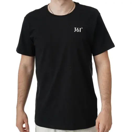 361 Degrees Muška majica T- Shirt 361 Degrese, Crna