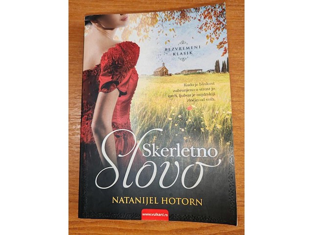 Skerletno slovo - Natanijel Hotorn