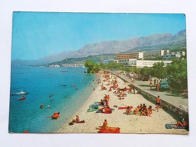 Podgora - Plaža - Hrvatska - Putovala 1970.g -