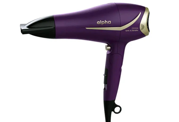 ALPHA Fen za kosu AHD559 SMP ljubičasti