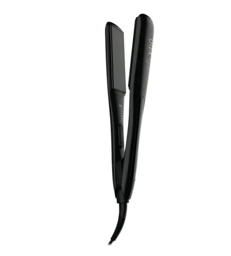DIVA Presa za kosu Wide Signature crna