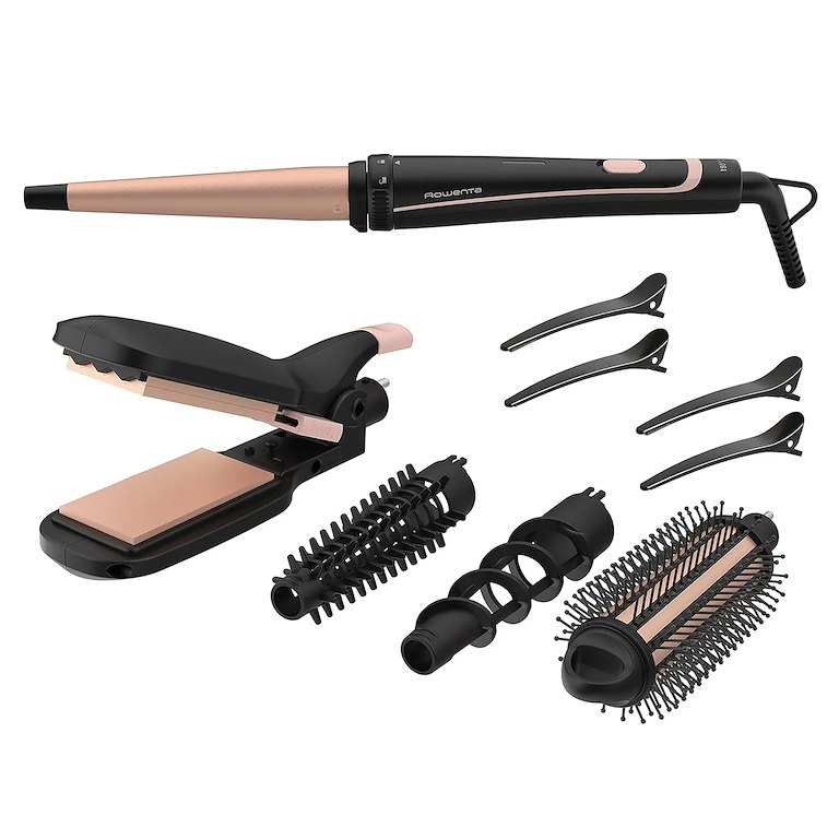 ROWENTA Set za uvijanje kose CF 4231 crni