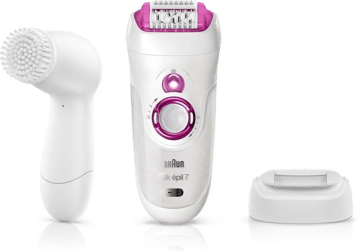 BRAUN Epilator SES7-549GS belo-roze