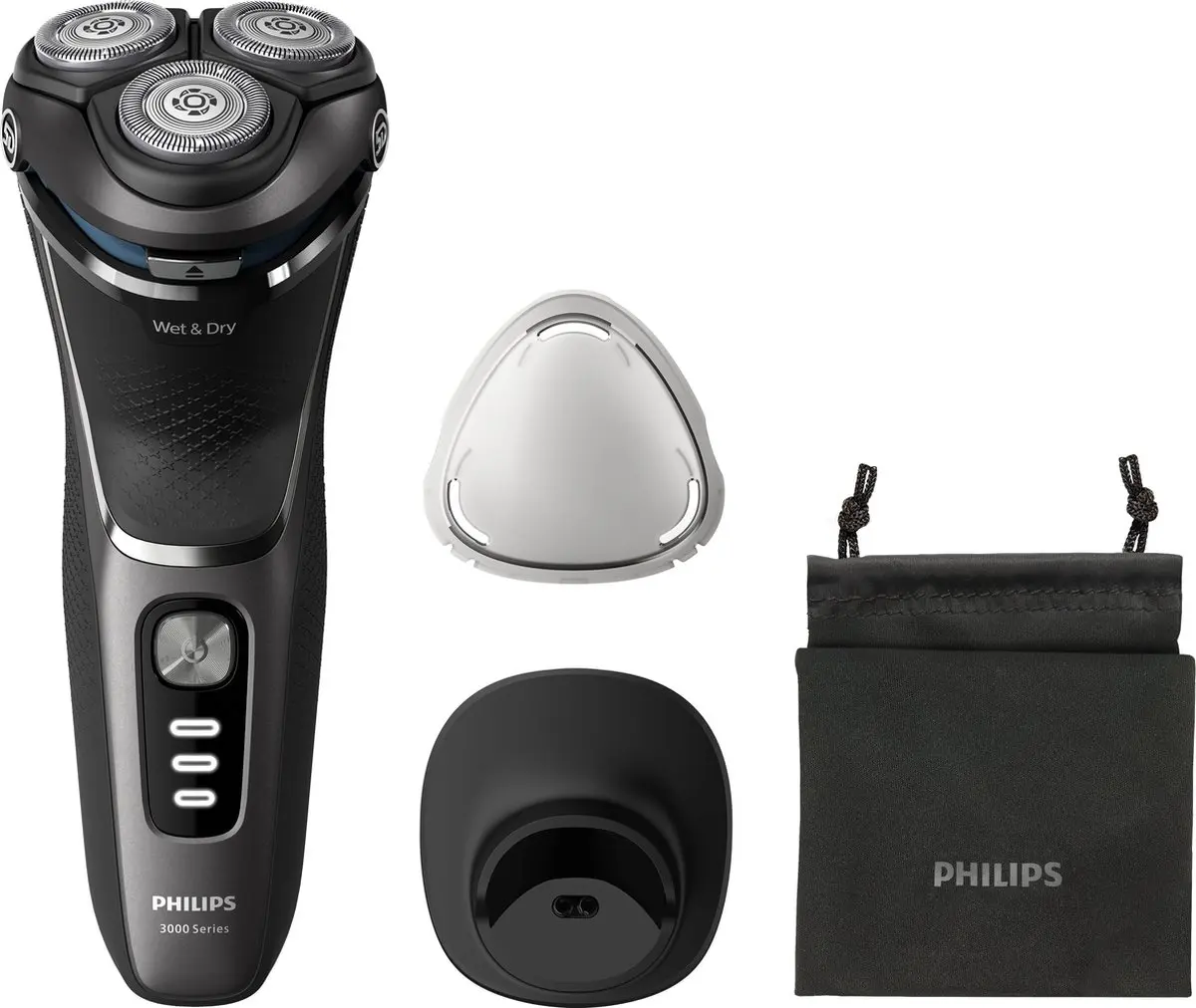 PHILIPS Električni brijač S3343/13 crni