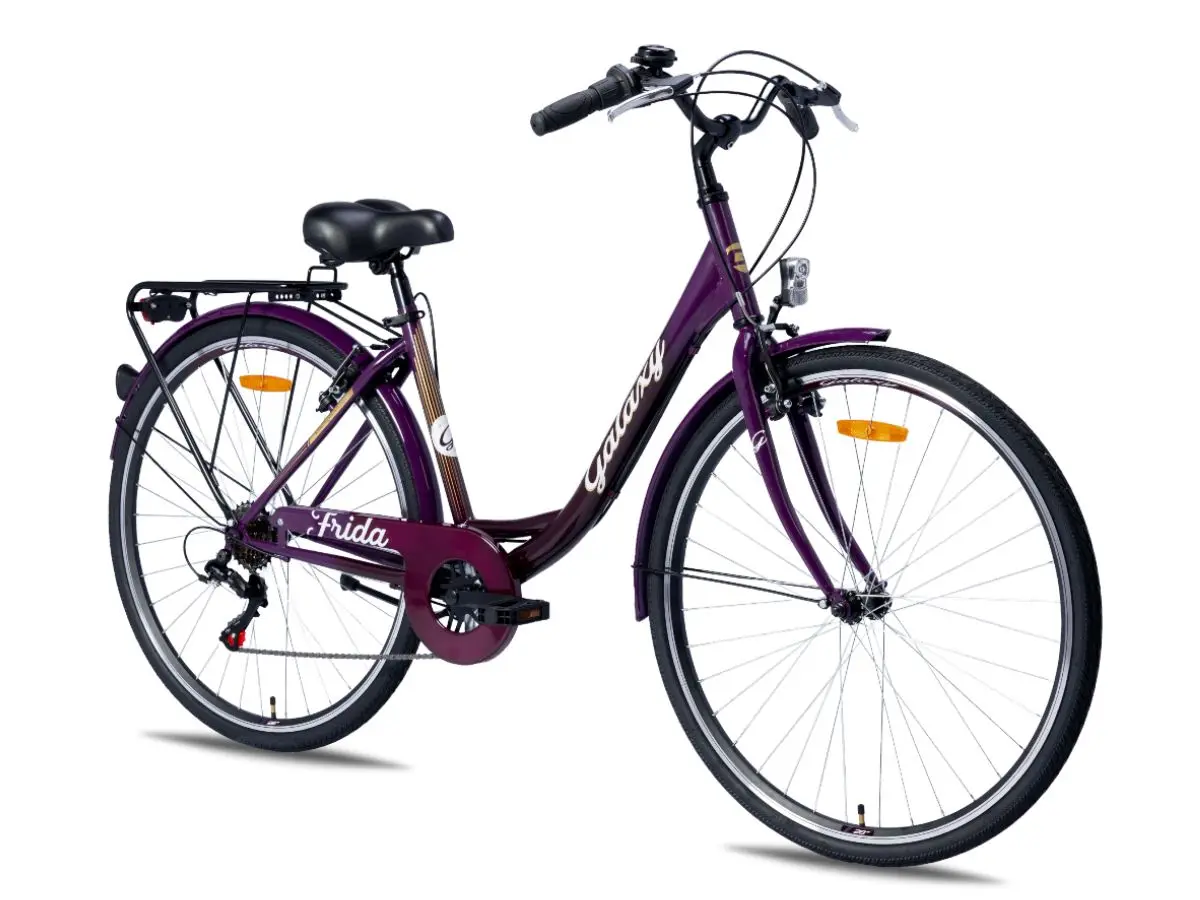 Bicikl FRIDA 28"/6 tamno ljubicasta/bela shimano