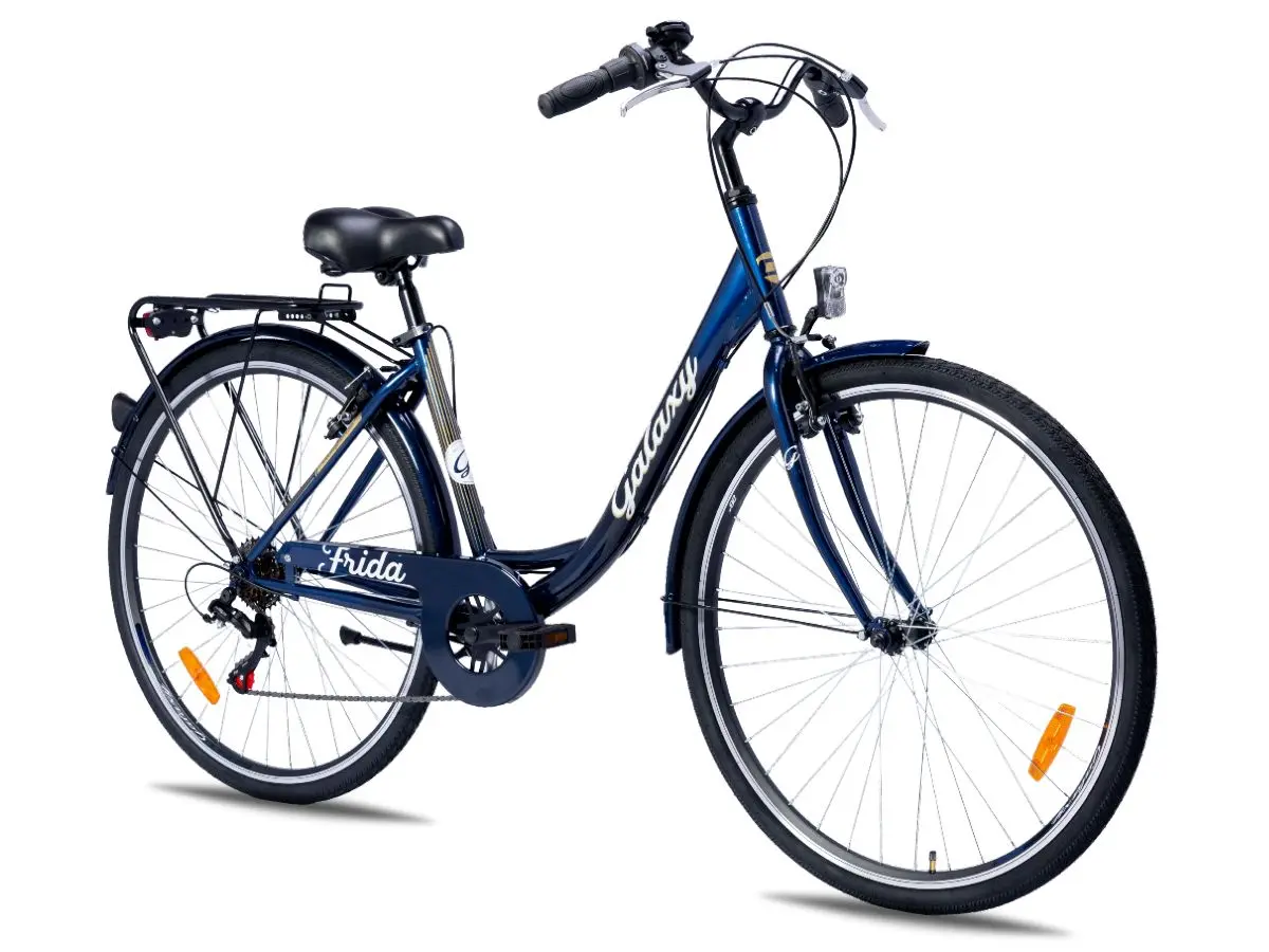 Bicikl FRIDA 28"/6 tamno plava/bela shimano