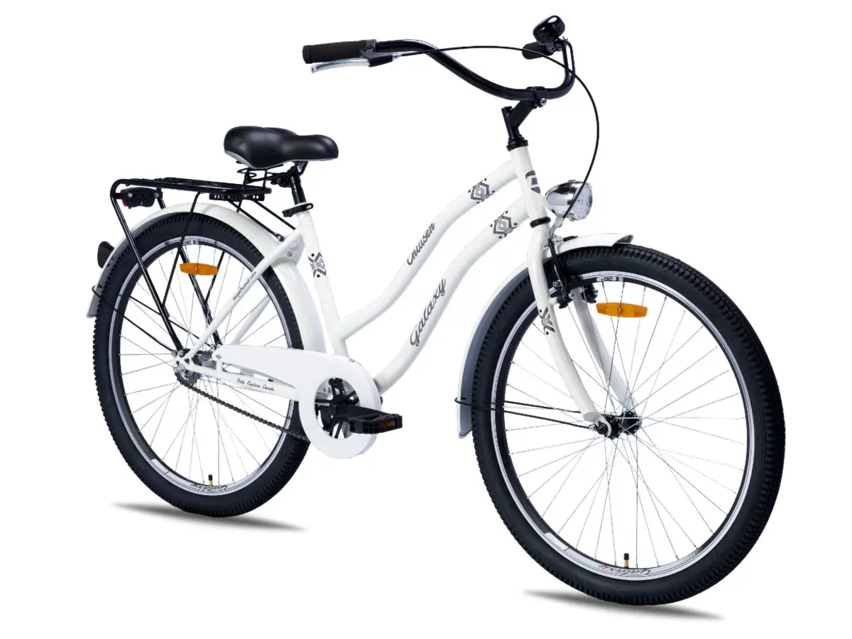 Bicikl CRUISER 26" bela