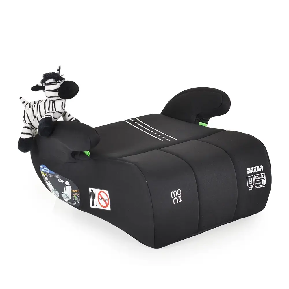 Moni Auto sedište buster Dakar, 125-150cm, Crno