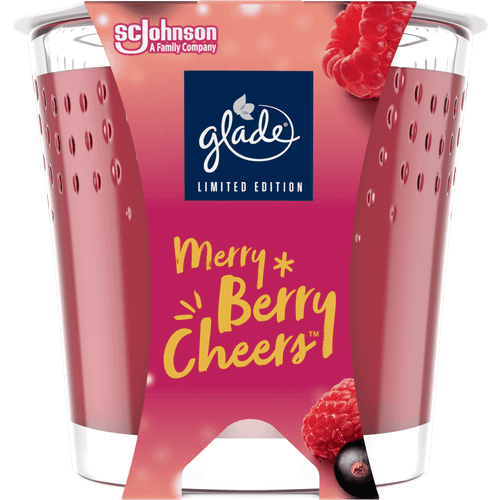 Glade mirisna sveca Merry Berry Cheers 129gr