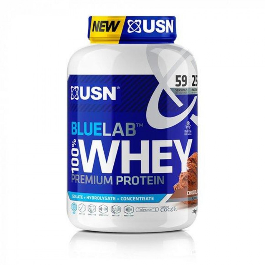 USN BLUE LAB 100% WHEY Protein Chocolate 2000g