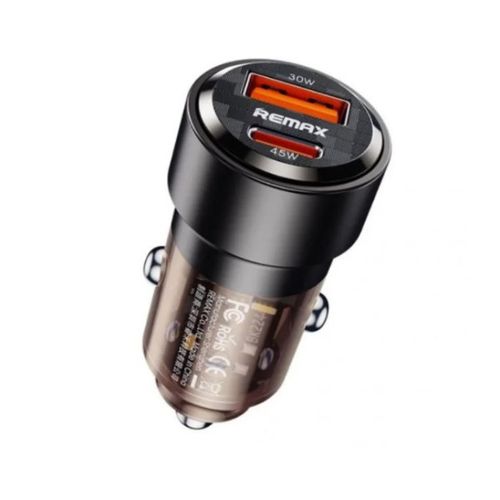 Auto Punjac Walking 1XUSB+1XTIP C 75W RCC360, crni REMAX