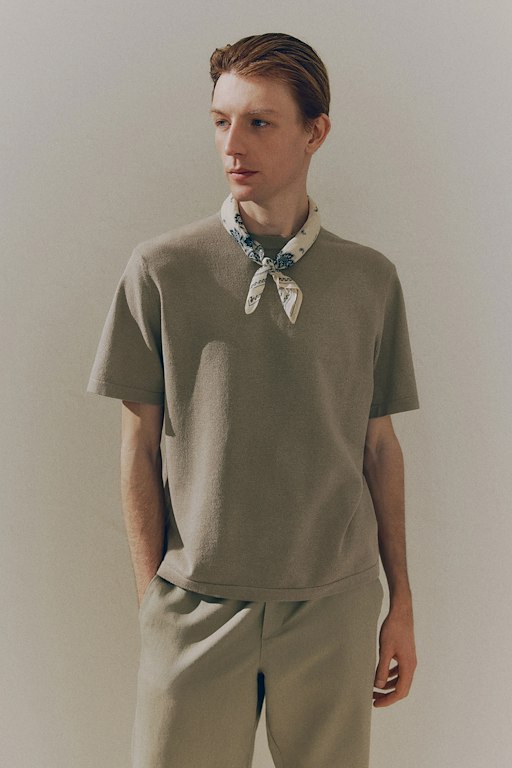PLETENA MAJICA REGULAR FIT