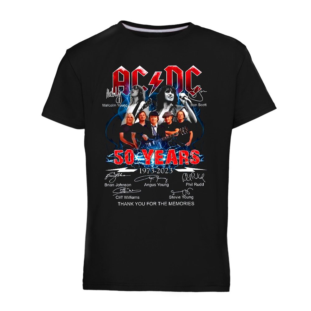 ACDC 50 Years - Muska Majica