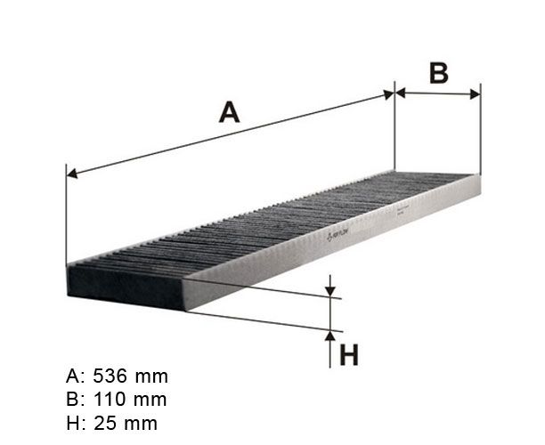 Filter klime QWP WCF190 - K1024A - 1987432328 - CCF0046C