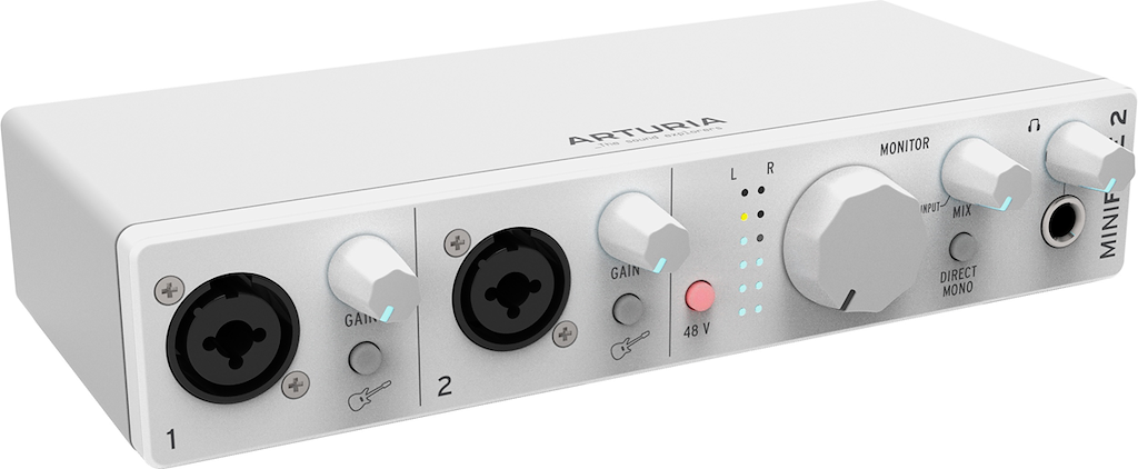 Arturia MiniFuse 2 White - Audio Interfejs-Uz svaki kupljeni MINIFUSE uređaj dobijate ARTURIA FX COLLECTION 3 softver !