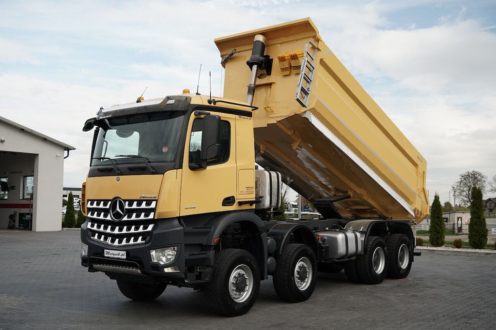 Mercedes-Benz AROCS 4145 / 8x8 / WYWROTKA TYLNOZSYPOWA / KH KIPPER  / EURO 6 kiper