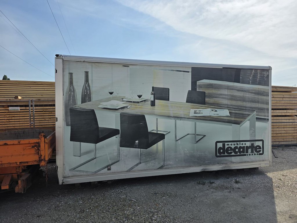 Mercedes-Benz box body - 4,95m karoserija furgona