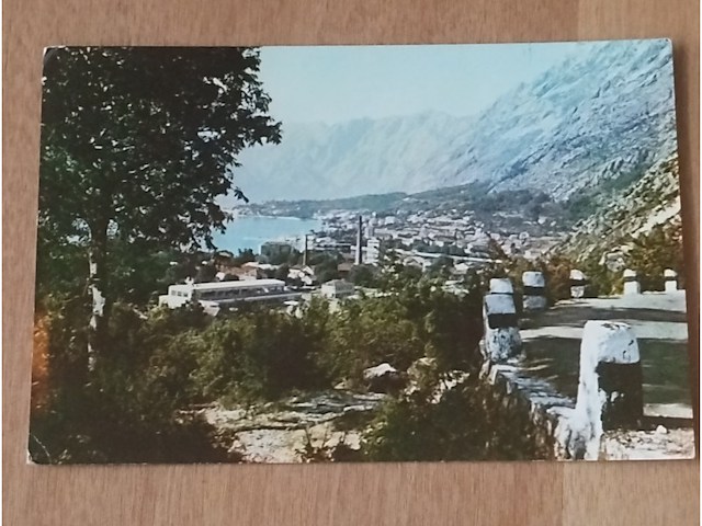 Kotor - Panorama - Crna Gora - Putovala 1965.g