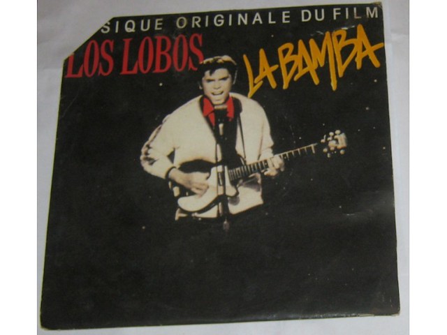 LOS LOBOS - LA BAMBA (SOUNDTRACK)  SINGL,  FRENCH PRESS