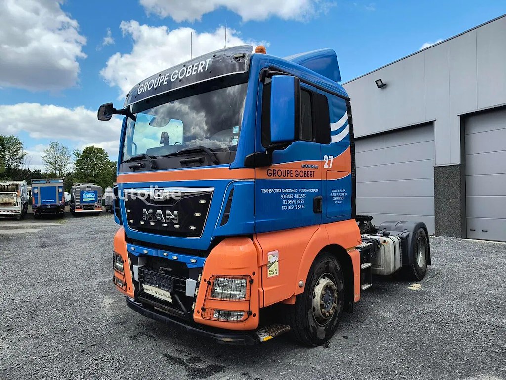 MAN TGX 18.420 RETARDER - AIRCO - TIPPER HYDRAULICS tegljač