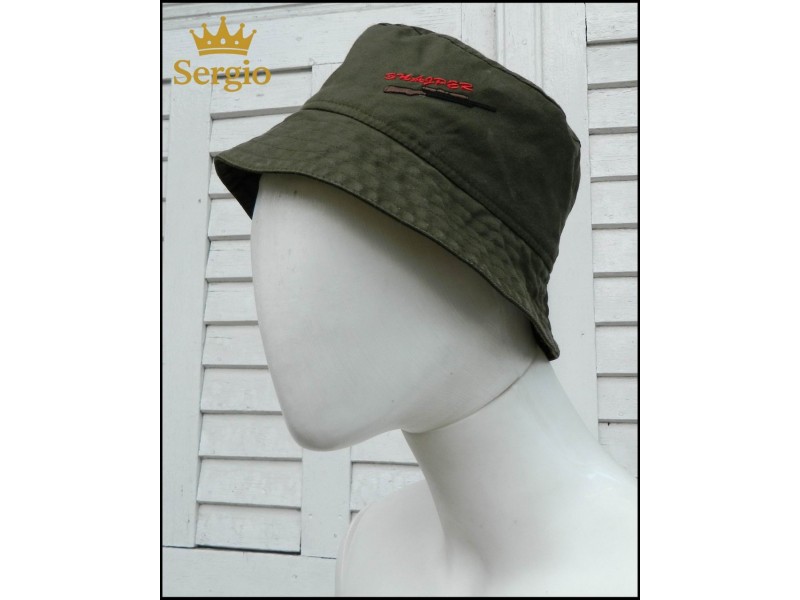 Snajper Bucket Hat kapa maslinasto zelena