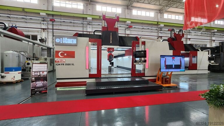 CNC portalna glodalica - 5 osa - simultano
IGREK FR 3500 XL
