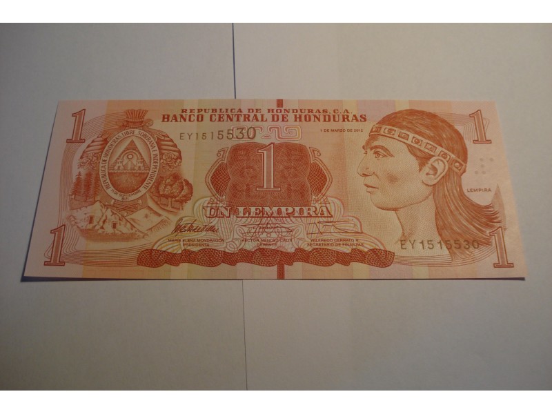 HONDURAS - 1 LEMPIRA - 2012