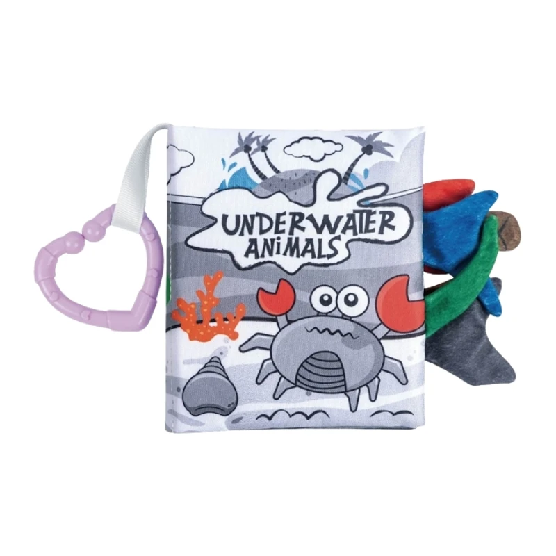 BBO Toys mekana knjiga za bebe Underwater Animals, 0m+