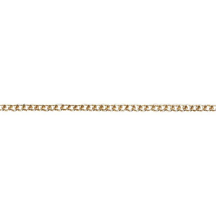 Pozlaćeni lanac 1 mm k 80 cm