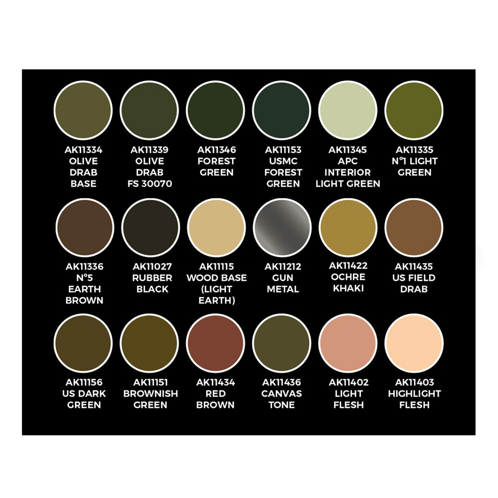 Signature Set by Adam Wilder - US Army Moder Colors 3gen
