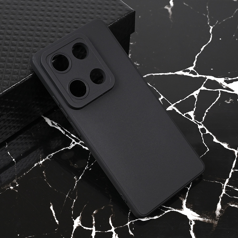 Maska(futrola) Teracell Giulietta za Xiaomi Redmi Note 14S (EU) mat crna