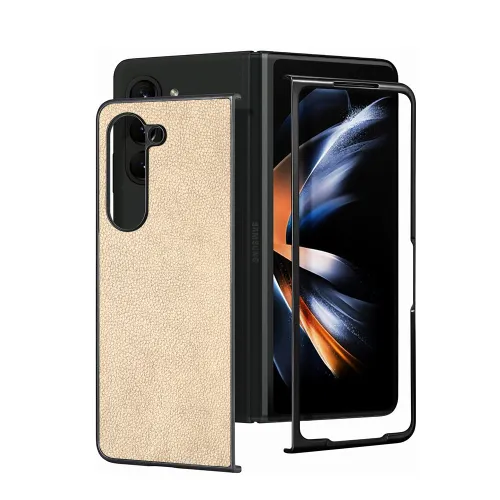 Futrola - maska Folding Case za Samsung Galaxy Z Fold 6 5G krem