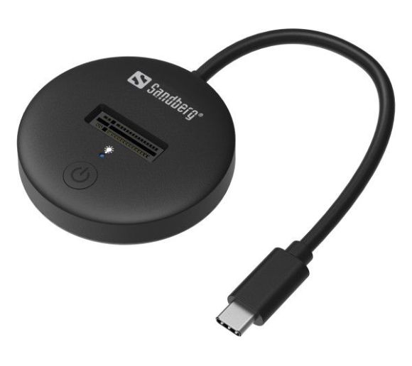 USB 3.2 Dock Sandberg za M.2+NVMe SSD 136-47