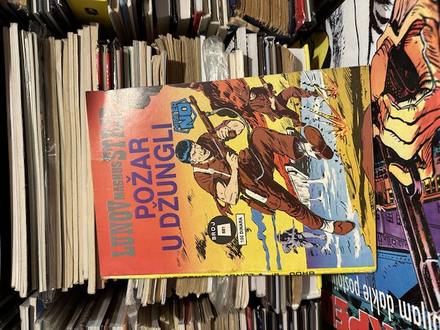 lunov magnus strip lms 681 - Požar u džungli -Mister No