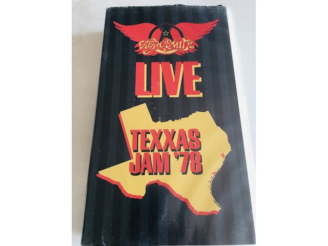 VHS Aerosmith – Live Texxas Jam `78