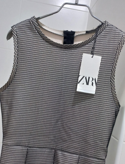 NOVO! ZARA haljina mrezasta%% 300 din