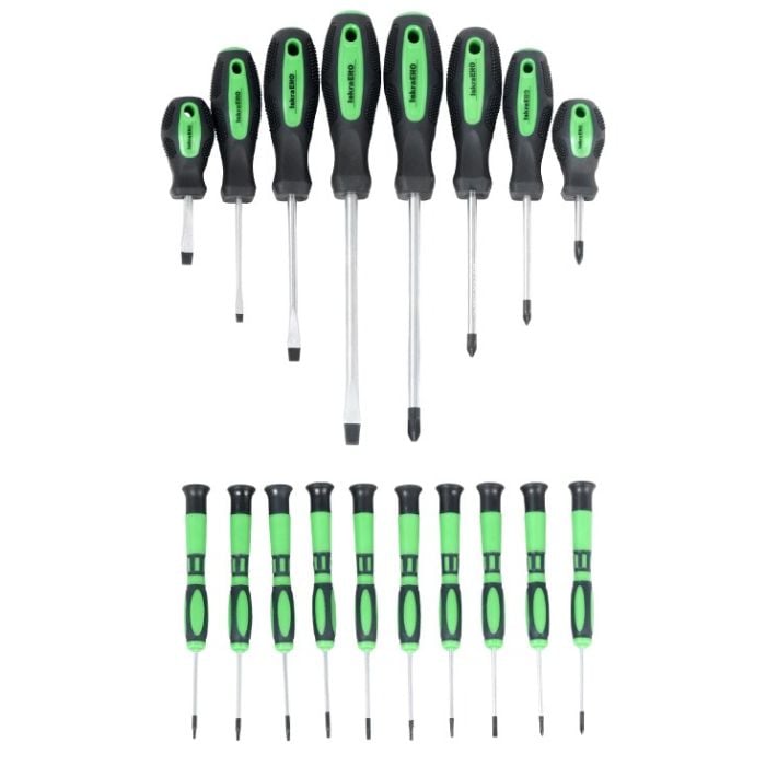 ISKRA ERO set odvijača 18 komada
ISKRA ERO set odvijača 18 komada