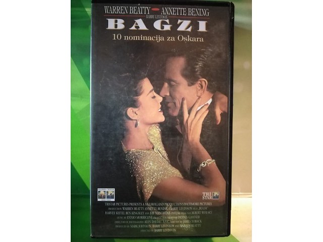 Bagzi - Warren Beatty -  Annette Bening  VHS
