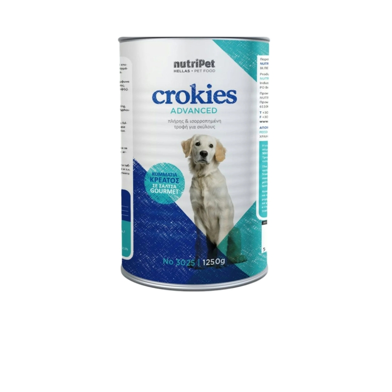 CROKIES KONZERVA ZA PSE - MIX 1250G (3025)